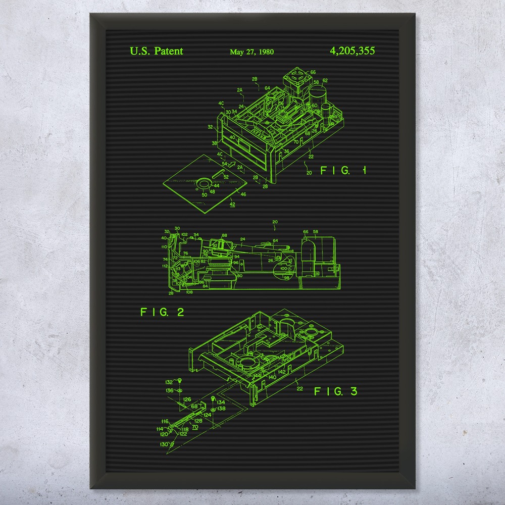 Floppy Disk Wall Art