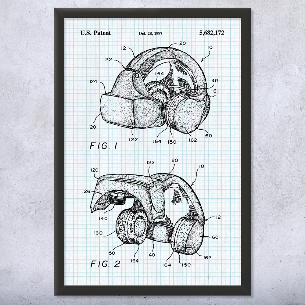 Prints Forte VFX1 Virtual Reality Headgear Poster Print VR Headset ...